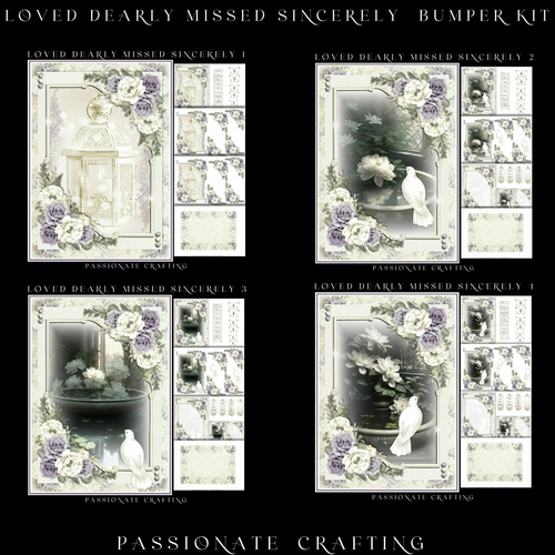 Loved Dearly Missed Sincerely BUMPER KIT - CUP1197130_20051 | Craftsuprint