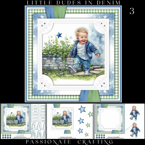 Little Dudes in Denim 3 - CUP1223944_20051 | Craftsuprint