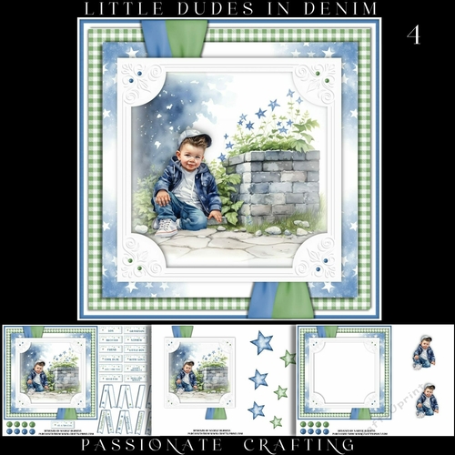 Little Dudes in Denim 4 - CUP1223946_20051 | Craftsuprint