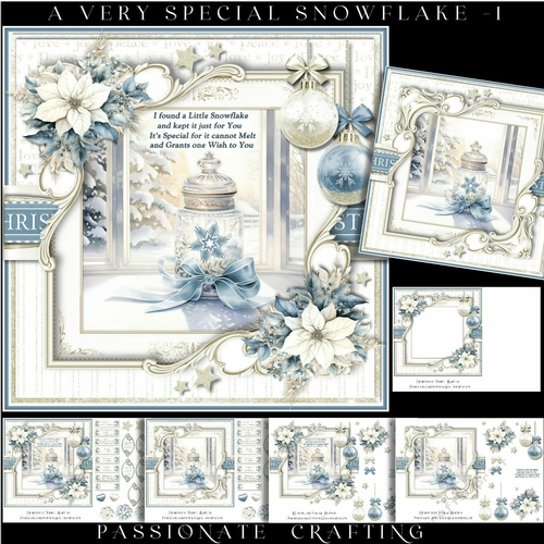 A Very Special Snowflake 1 - CUP1265652_20051 | Craftsuprint