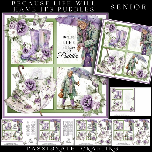 Because Life Will Have its Puddles SENIOR - CUP1292891_20051 | Craftsuprint