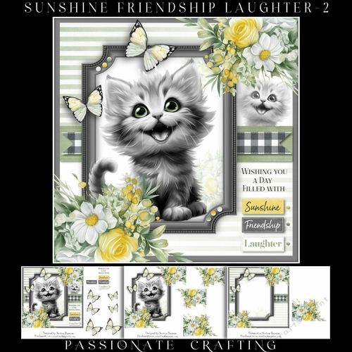 Sunshine Friendship Laughter 2 - CUP1333035_20051 | Craftsuprint