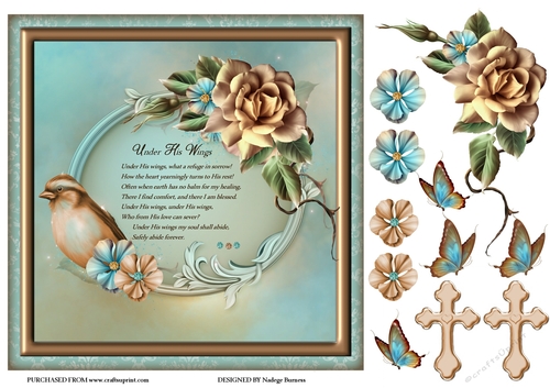 Under His Wings - CUP788087_20051 | Craftsuprint