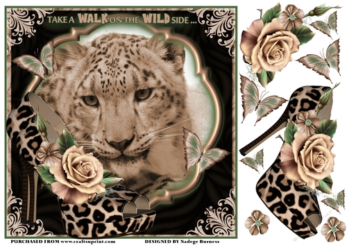Walk on the Wild side . - CUP792559_20051 | Craftsuprint