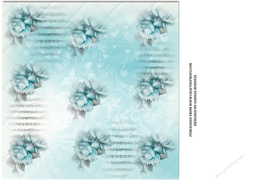 The Church Wedding Backing Paper 5 - CUP975124_20051 | Craftsuprint