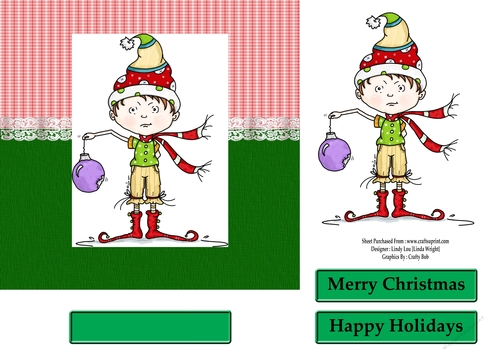 The Upset Elf - CUP837809_20612 | Craftsuprint