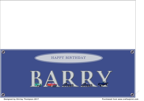Large DL name card (Barry) - CUP794130_20842 | Craftsuprint
