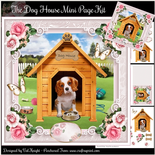The Dog House Mini Page Kit - CUP1045496_58488 | Craftsuprint