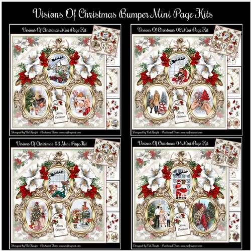 Visions Of Christmas Bumper Mini Page Kits - CUP1136080_58488 ...
