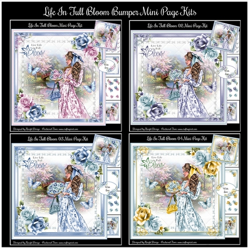 Life In Full Bloom Bumper Mini Page Kits - CUP1147980_58488 | Craftsuprint