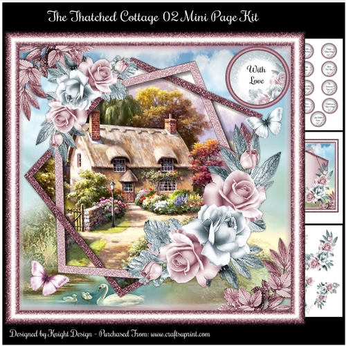 The Thatched Cottage 02 Mini Page Kit - CUP1158333_58488 | Craftsuprint