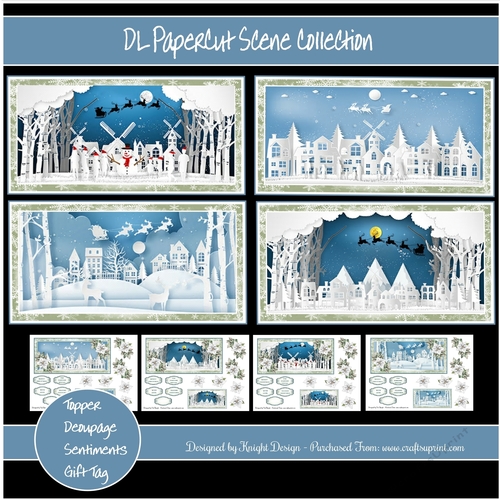 DL Papercut Scene Collection - CUP1176815_58488 | Craftsuprint