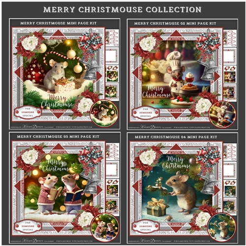 Merry Christmouse Collection - CUP1183686_58488 | Craftsuprint