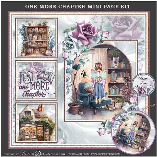 One More Chapter Mini Page Kit - CUP1190914_58488 | Craftsuprint