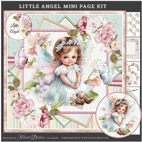 Little Angel Mini Page Kit - CUP1206997_58488 | Craftsuprint