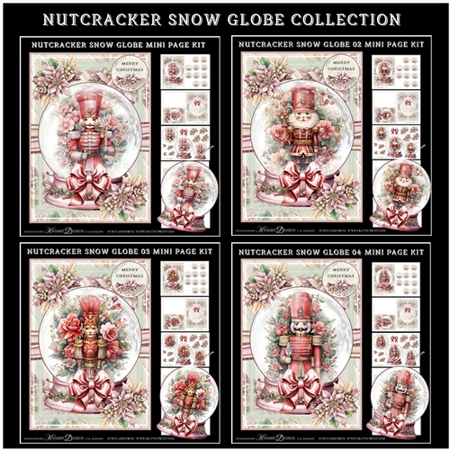 Nutcracker Snow Globe Collection - CUP1249841_58488 | Craftsuprint
