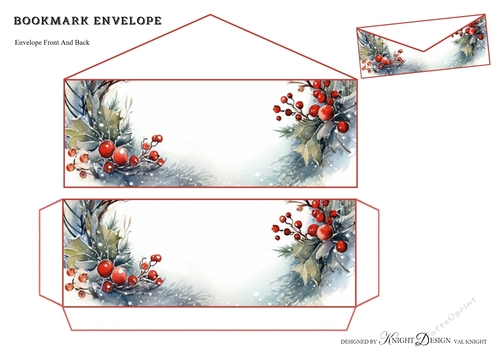 Bookmark Envelope - CUP1250664_58488 | Craftsuprint