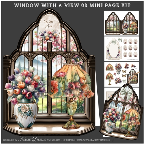 Window With A View 02 Shaped Mini Page Kit - CUP1285106_58488 ...