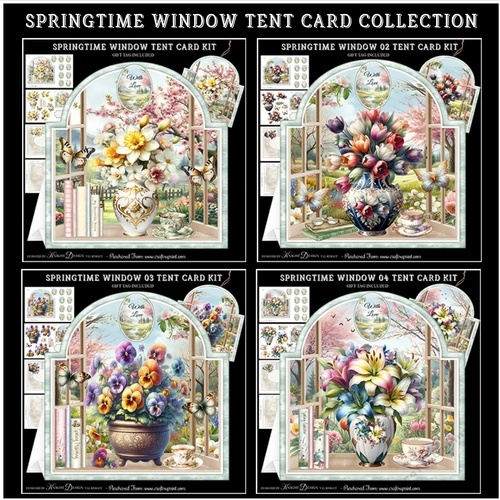 Springtime Window Tent Card Kit Collection - CUP1286764_58488 ...