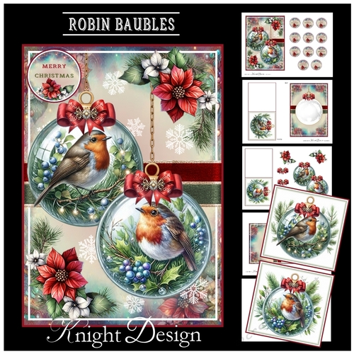 Robin Baubles Mini Page Kit - CUP1341207_58488 | Craftsuprint