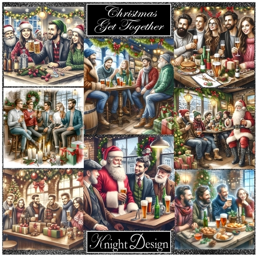 Christmas Get Together - CUP1345196_58488 | Craftsuprint