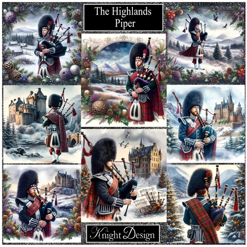 The Highlands Piper - CUP1347672_58488 | Craftsuprint