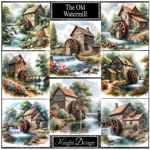 The Old Watermill - CUP1348778_58488 | Craftsuprint
