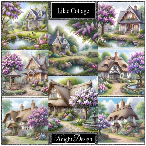 Lilac Cottage - CUP1349572_58488 | Craftsuprint