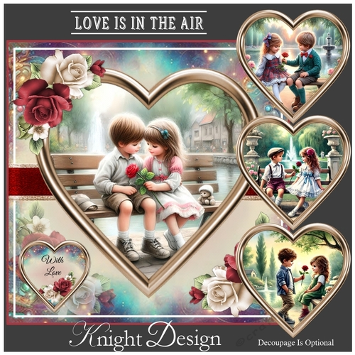 Love Is In The Air Mini Page Kit - CUP1354625_58488 | Craftsuprint