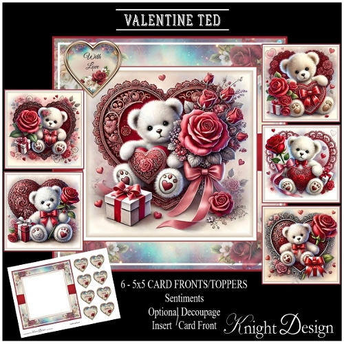 Valentine Ted - CUP1356206_58488 | Craftsuprint