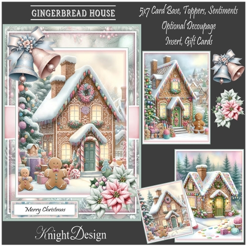 Gingerbread House Mini Kit - CUP1384210_58488 | Craftsuprint
