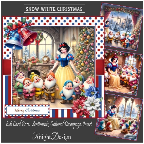 Snow White Christmas Mini Kit With Set Of 4 Toppers - CUP1392107_58488 ...