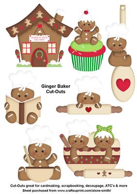 Ginger Baker Cut-outs - CUP653090_466 | Craftsuprint