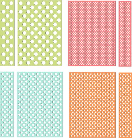 Polka Dots Backgrounds And Borders Set File - CUP701093_671 | Craftsuprint