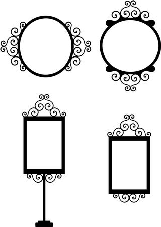 Black Princess Frames - Png Files - CUP86329_671 | Craftsuprint