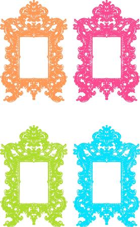 Antique Style - Vintage Ornate Frames - CUP87709_671 | Craftsuprint