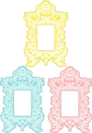 Antique Style - Vintage Ornate Frames - CUP87711_671 | Craftsuprint