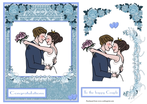 Congratulations wedding couple greeting card - CUP1175273_84699 ...