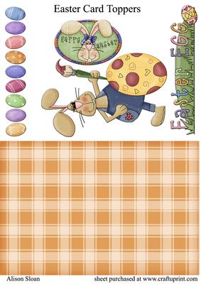 Easter Card Toppers - CUP42289_416 | Craftsuprint