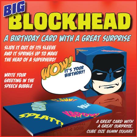 Big-blockhead Superhero - CUP508705_1532 | Craftsuprint