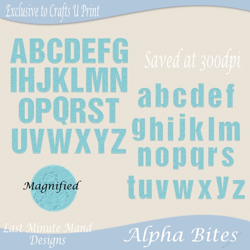 Lace Effect Alpha set 3 - CUP1047988_80189 | Craftsuprint