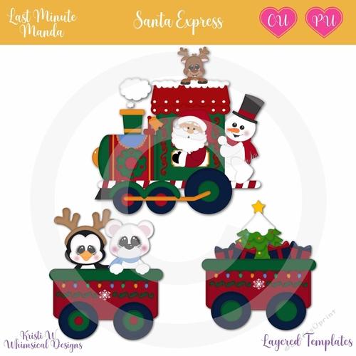Santa Express - CUP1135751_80189 | Craftsuprint