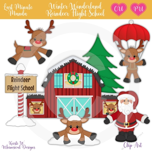 Reindeer Flight School 2017 - CUP1137393_80189 | Craftsuprint