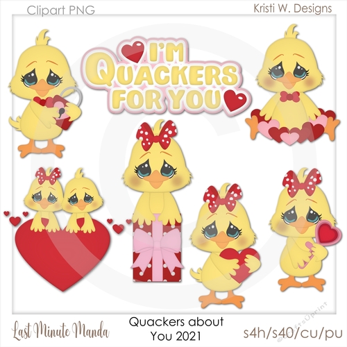 Quackers about you Clipart - CUP1144769_80189 | Craftsuprint