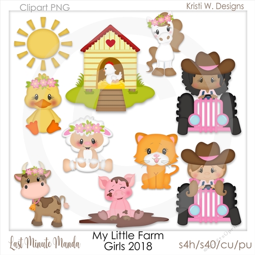 My Little Farm Girls EXCLUSIVE - CUP1146936_80189 | Craftsuprint