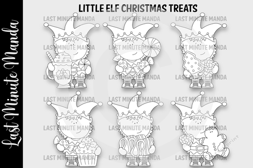 Little Elf Christmas Treats Digital Stamps - CUP1173322_80189 ...
