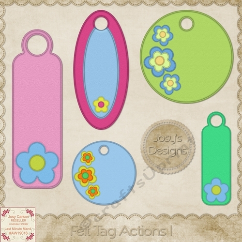 Felt Tag Action 1 - CUP991279_80189 | Craftsuprint