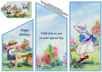 See Saw Fun Cascade Card - CUP203874_56 | Craftsuprint
