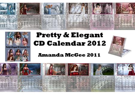 Pretty and Elegant Cd Calendar Kit - CUP233110_56 | Craftsuprint