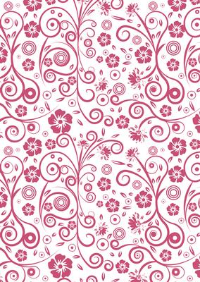 Floral Swirls A4 Backing Paper - CUP51022_5 | Craftsuprint